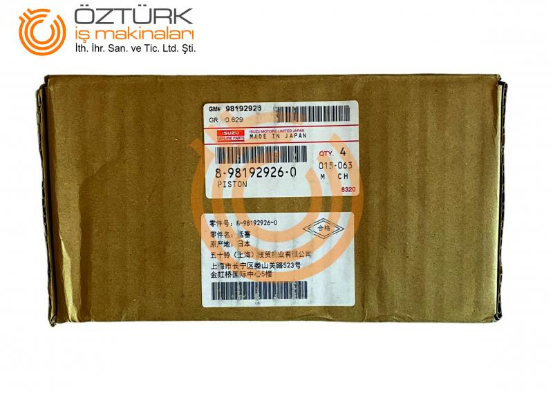 isuzu Spare Parts - Construction Machinery | Ozturk